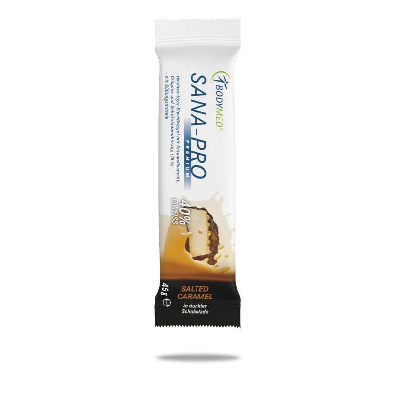 SANA-PRO PREMIUM EIWEISSRIEGEL | Salted Caramel | B-12060821
